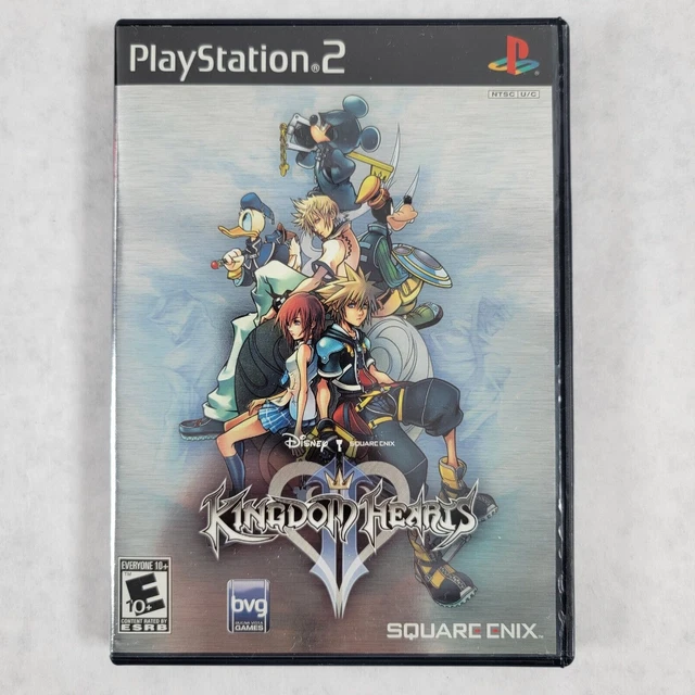 KINGDOM HEARTS II - PlayStation 2 PS2 - Étiquette Noire - CiB Complet ...