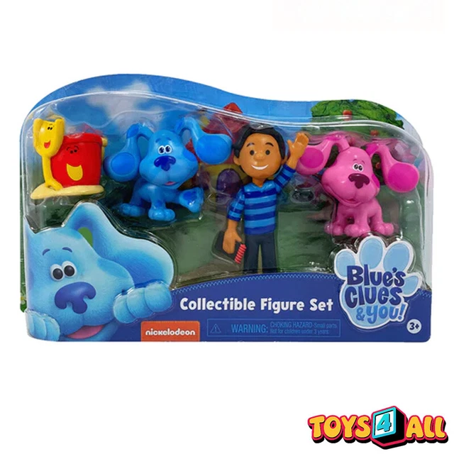 NICKELODEON BLUE'S CLUES & You Collectible Figure Set Kids Toddler Play ...