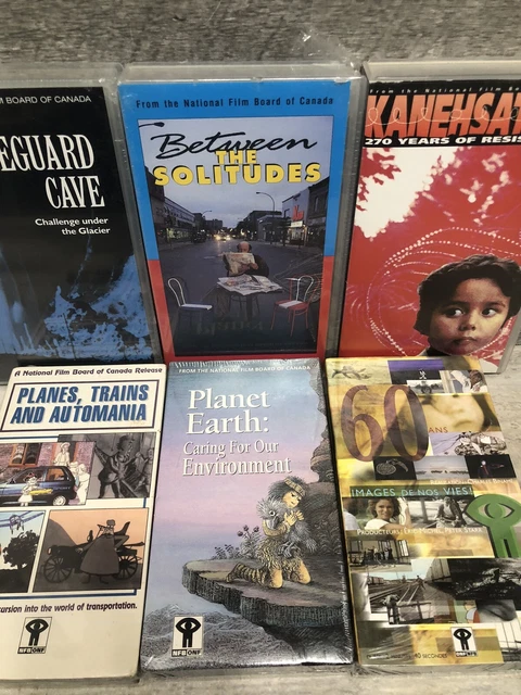 NFB FILM BOARD Canada & More VHS Rare Lot of 6 ONF Movies Documentaries ...