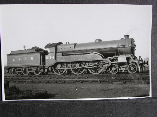 RAILWAY PHOTOGRAPH - Lner 4-6-0 Class B3 (Gcr 9P) Steam Locomotive ...