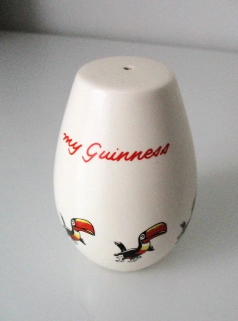GUINNESS CARLTON WARE Running Toucans Salt, Pepper & Mustard Pot ...