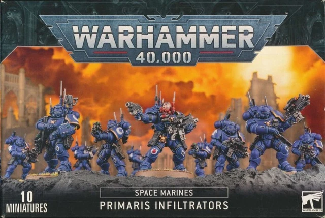 SPACE MARINES - Primaris Infiltrator / Incursor Singles - Warhammer 40k ...
