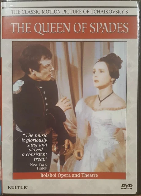 CLASSIC MOTION PICTURE Of Tchaikovsky's The Queen Of Spades Dvd Bolshoi ...