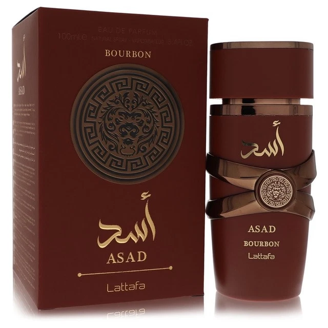 LATTAFA ASAD BOURBON by Lattafa Eau De Parfum Spray 3.4 oz / e 100 ml ...