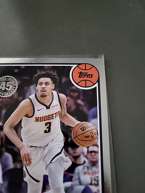 JULIAN STRAWTHE NBA CARD TOPPS 2025-26 SILVER 45th ANNI # 80BK-28 ...