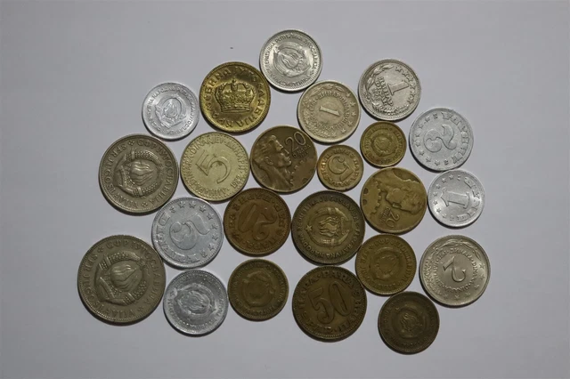 🧭 🇷🇸 YUGOSLAVIA Old Coins Lot Some High Grade B53 #714 Yk50 $61.08 ...
