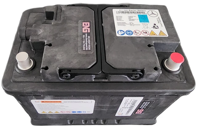NEW/OEM 12V A0009826925 Lib Mercedes-Amg Starter Bat. Replacing ...