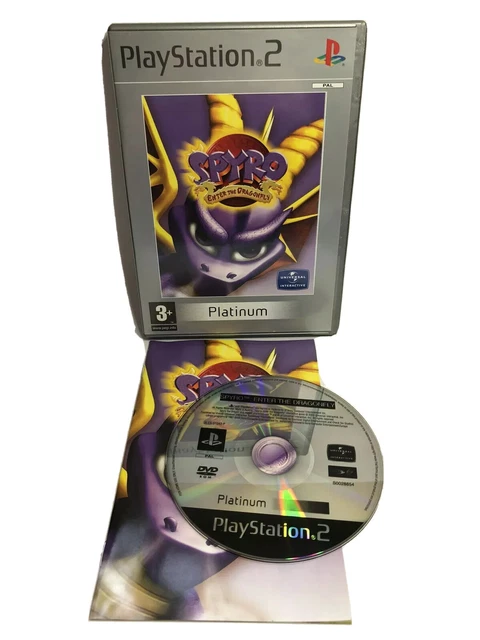 SPYRO: ENTER THE Dragonfly Complete Game For Sony PlayStation 2 PS2 ...
