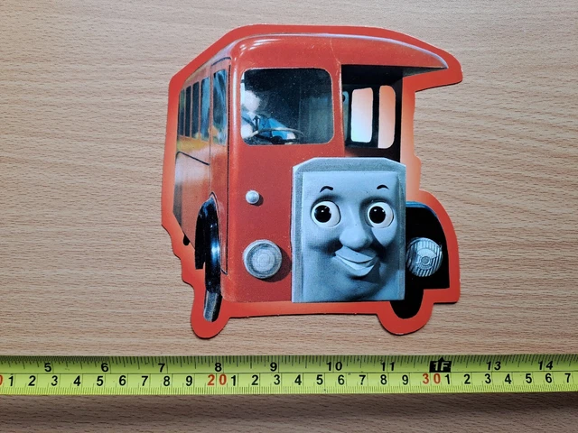 THOMAS THE TANK engine and friends Postcard Bertie The Bus new shaped ...