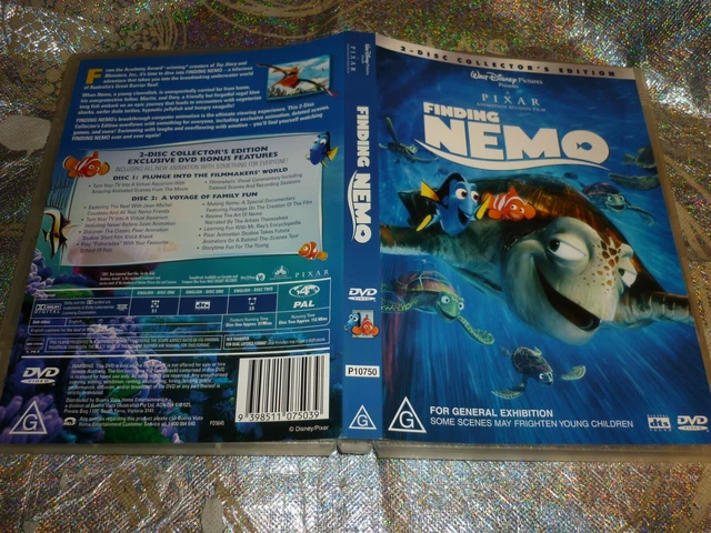 DISNEY PIXAR FINDING Nemo (2 Disc) (Dvd, G) (167057 A) $6.95 - PicClick AU