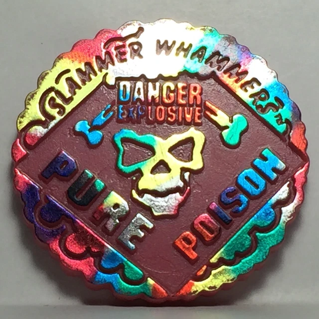 VINTAGE POG / Kini Slammer * Official Slammer Whammer * PURE POISON $4. ...