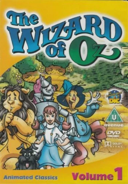 THE WIZARD OF Oz - Animated Classics: Volume 1 (new and sealed DVD 2005 ...