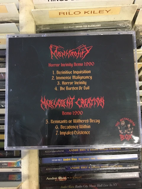 MONSTROSITY - MALEVOLENT Creation, Cd, Metalhead Box $59.99 - PicClick CA
