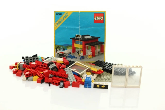 LEGO TOWN CLASSIC Traffic Set 6369 Garage 100% complete + instructions ...