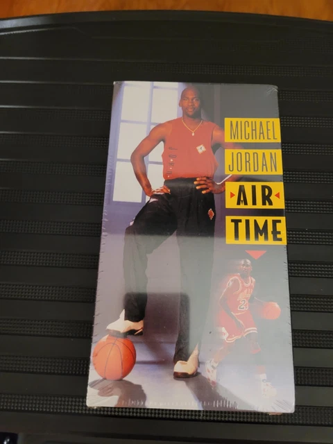 VINTAGE 1993 MICHAEL Jordan Air Time Vhs Cbs Fox New Sealed £43.83 ...