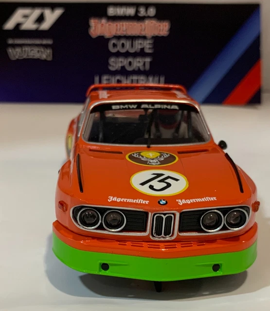 SLOT CAR FLY V2001 BMW 3.0 Csl #15 6H.NURBURGRING 1973 Jagermeister N ...