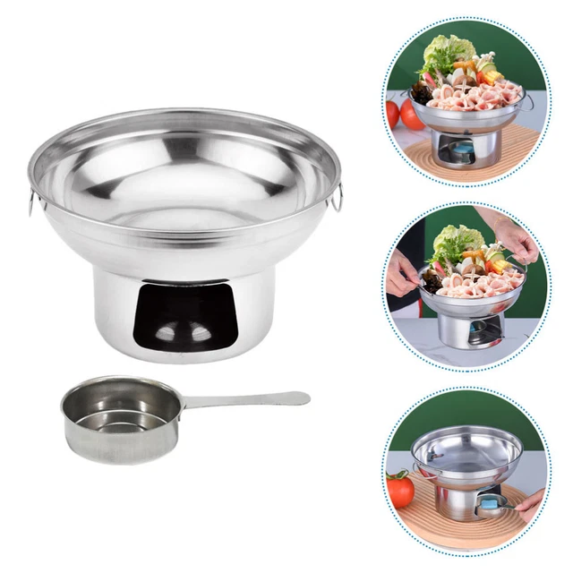 SHABU HOT POT Camp Camping Cookware Alcohol Stove Food Container ...