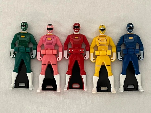 POWER RANGERS TURBO Carranger Ranger Key signalman 6set Bundle Bulk ...