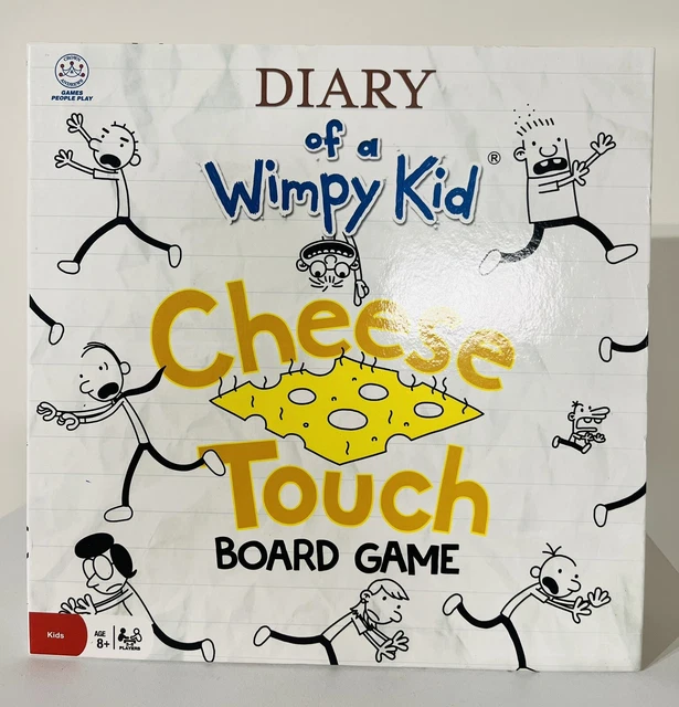 DIARY OF A Wimpy Kid Cheese Touch Board Game, Crown & Andrews - No ...