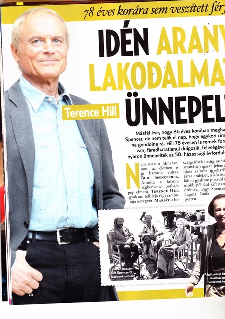 TERENCE HILL,ALAIN DELON, GWYNETH PALTROW, BELMODO, BEYONCE rivista ...