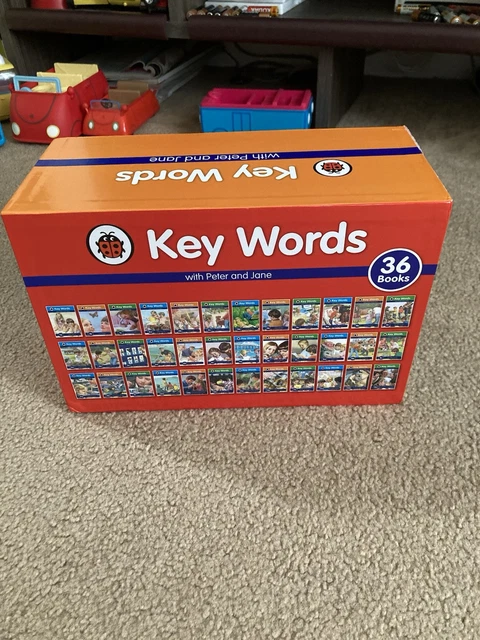 LADYBIRD KEY WORDS Reading Scheme Box Set 36 Books with Peter and Jane ...