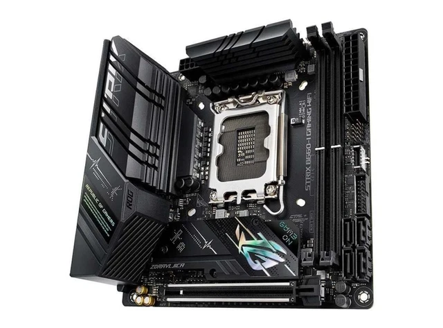 ASUS ROG STRIX B660-I GAMING WIFI motherboard LGA1700 DDR5 M-ITX £150. ...