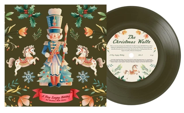 LAUFEY: VERY LAUFEY Holiday The Christmas Waltz Edition Green 7" Vinyl ...