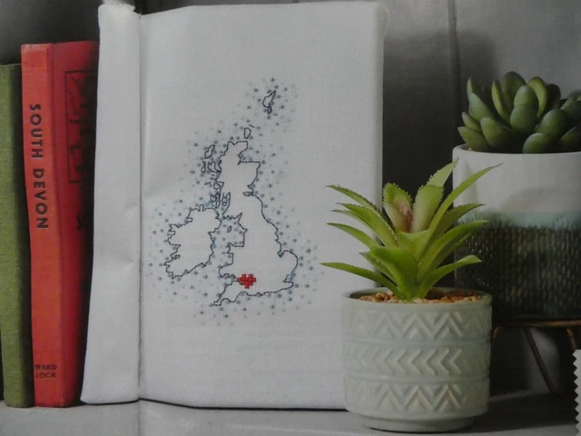 GRAFICO A PUNTI incrociati mappa personalizzata disegnata da Jennifer ...