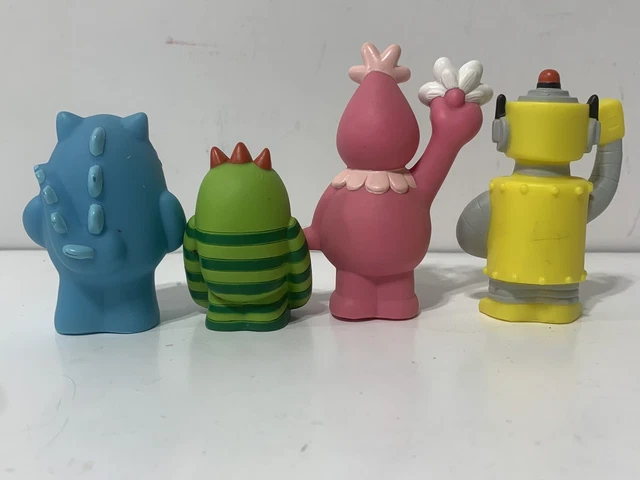 YO GABBA GABBA Brobee Foofa Plex PVC Toy Figure Spin Master 2008 $32.00 ...