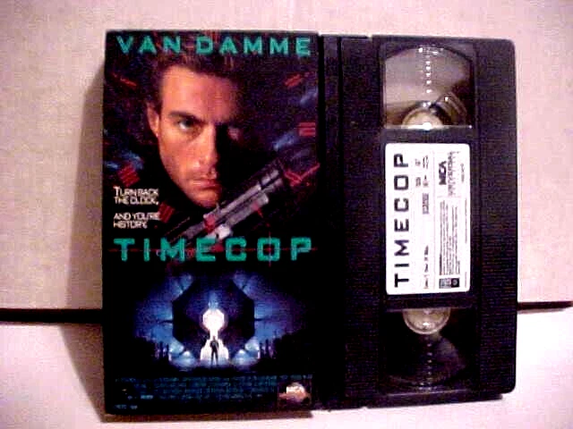 TIME COP VHS 1995 Van Damme T2 $4.80 - PicClick
