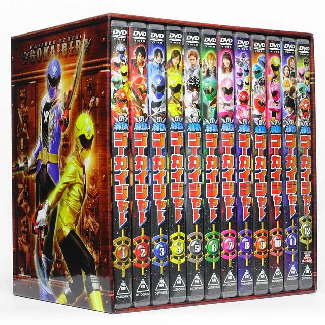 SUPER SENTAI SERIES Kaizoku Sentai Gokaiger Complete 12-Volume Set ...