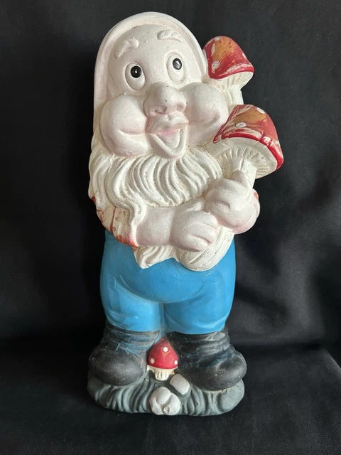NAIN DE JARDIN ANCIENNE TERRE CUITE 29,5 Cm EUR 22,00 - PicClick FR