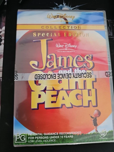 JAMES AND THE Giant Peach - Disney Animation - New & Sealed DVD £9.04 ...