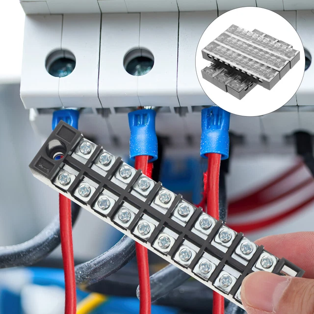 6 PCS TABLEAU De Câblage Connecteur Bornier Connecteurs Bornes Fils EUR ...