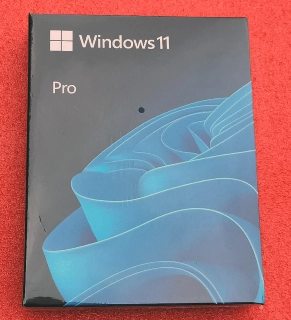 MICROSOFT WINDOWS 11 Pro (USB). Full Retail Pack. Licensed. Pc-Laptop ...