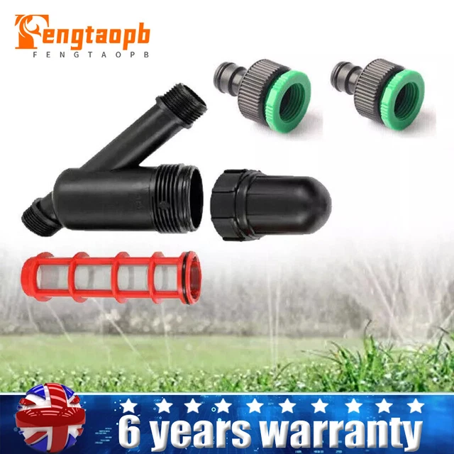 100 MESH DRIP Irrigation Inline Y Filter with Mesh Screen for Garden ...