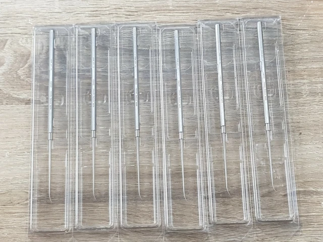 KARL STORZ 224302 WULLSTEIN Needle, Medium Curve, otology strong Length ...