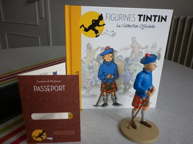 FIGURINE TINTIN COLLECTION Officielle - Tintin en kilt n°22 EUR 25,00 ...