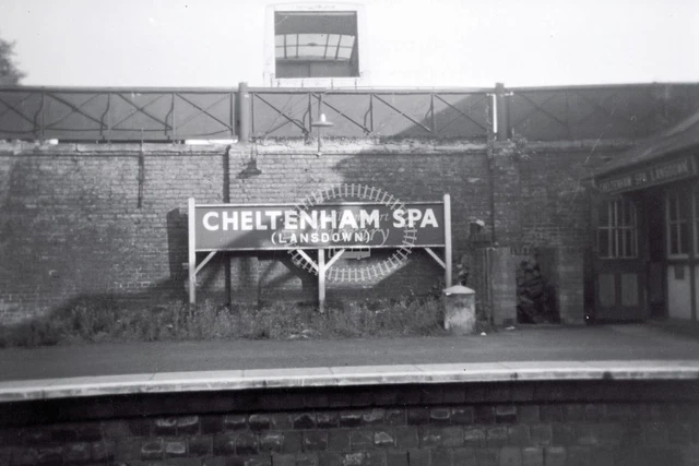 PHOTO BR BRITISH Railways Station Scene - CHELTENHAM SPA £1.99 ...