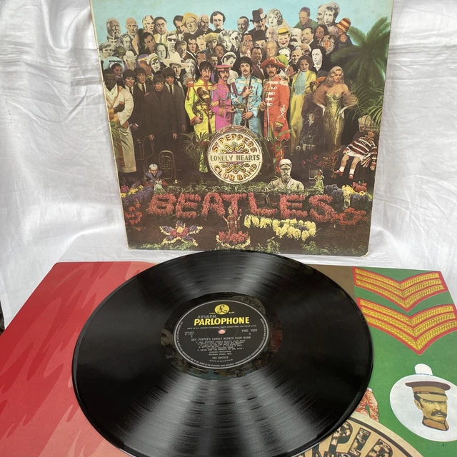 THE BEATLES &SGT. Peppers Lonely Hearts Club Band" 1967 Pmc 7027 Vinyl Lp £75.00 - PicClick UK