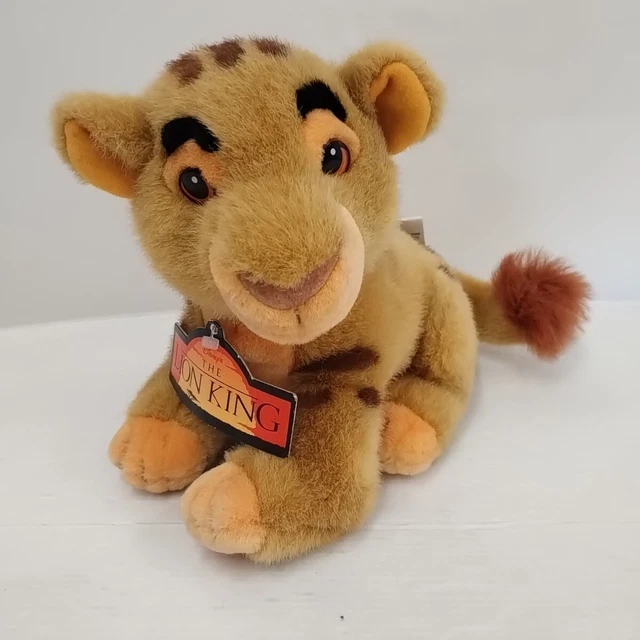 THE DISNEY STORE The Lion King 'Cub Simba Sitting' Approx 20cm Tall £5. ...