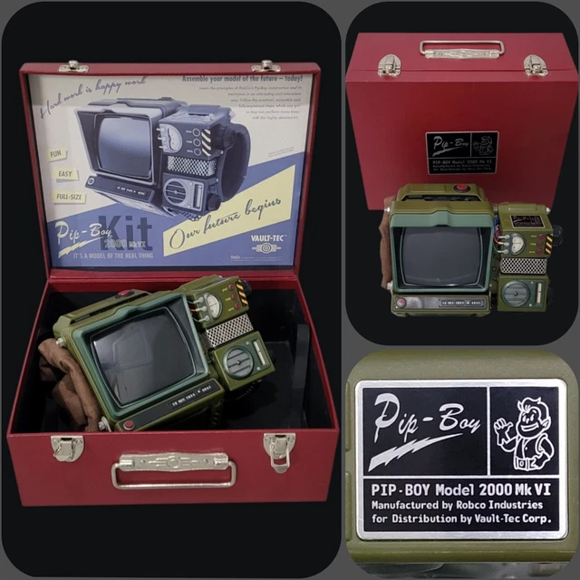 FALLOUT PIP BOY 2000 MK VI Vault-Tec Limited Edition Prop Display Wand ...