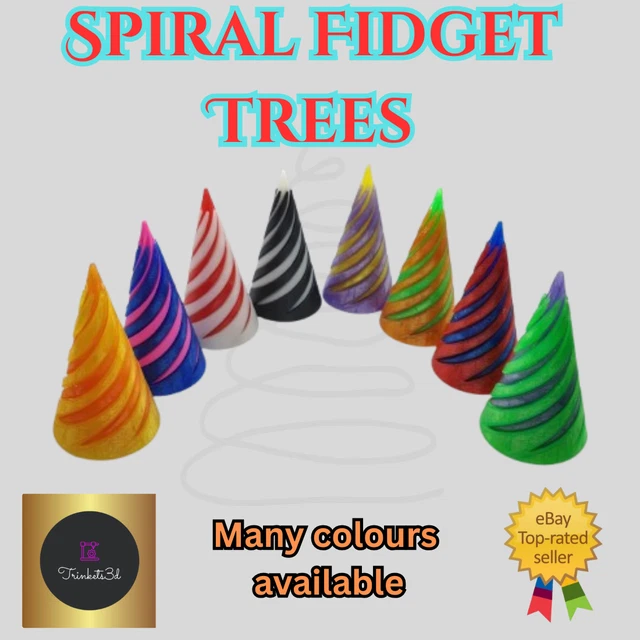 SPIRAL TREE FIDGET spinners, sensory, fun £3.99 - PicClick UK