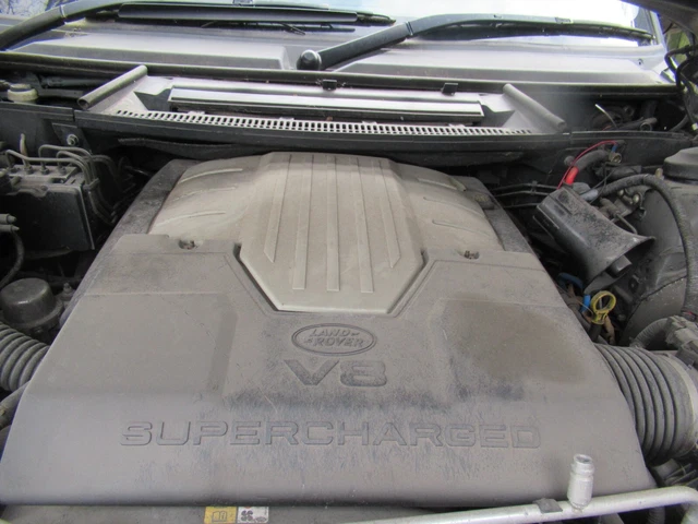 RANGE ROVER L322 2007 4.2 V8 Supercharged Bare Engine Can Be Heard ...