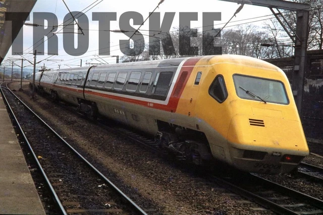 35MM SLIDE BR British Rail Electric APT Advanced Passenger Train Class ...