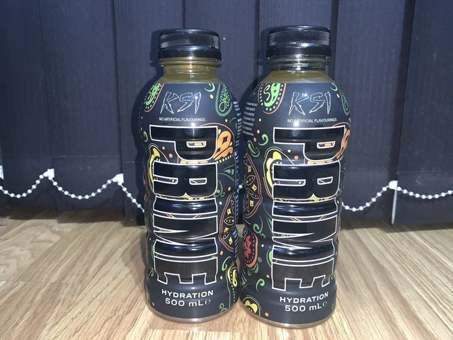 PRIME HYDRATION KSI DRINK (ORANGE AND MANGO) - 500MLX2 BOTTLES - LIMITED EDITION £14.00 ...