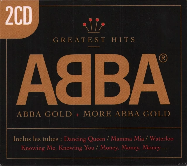 ABBA ABBA GOLD + More Abba Gold double CD France Polar 2018 2 CD set ...