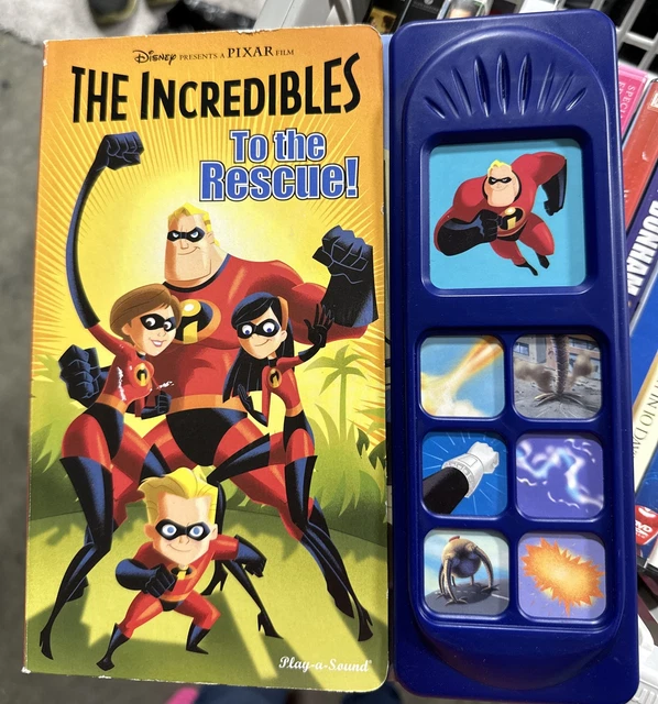 DISNEY PIXAR THE Incredibles: To the Rescue! Sound Book [With Battery ...