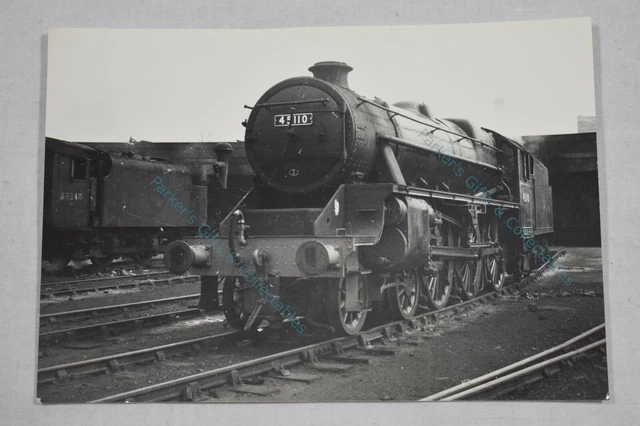 TRAIN PHOTOGRAPH OF Railway Locomotive No 45110 British (C1) £3.19 ...