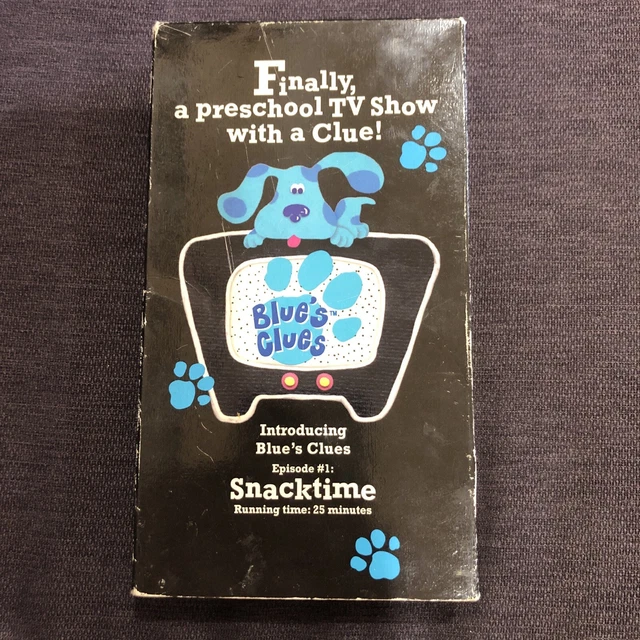 BLUES CLUES SNACKTIME VHS £46.67 - PicClick UK